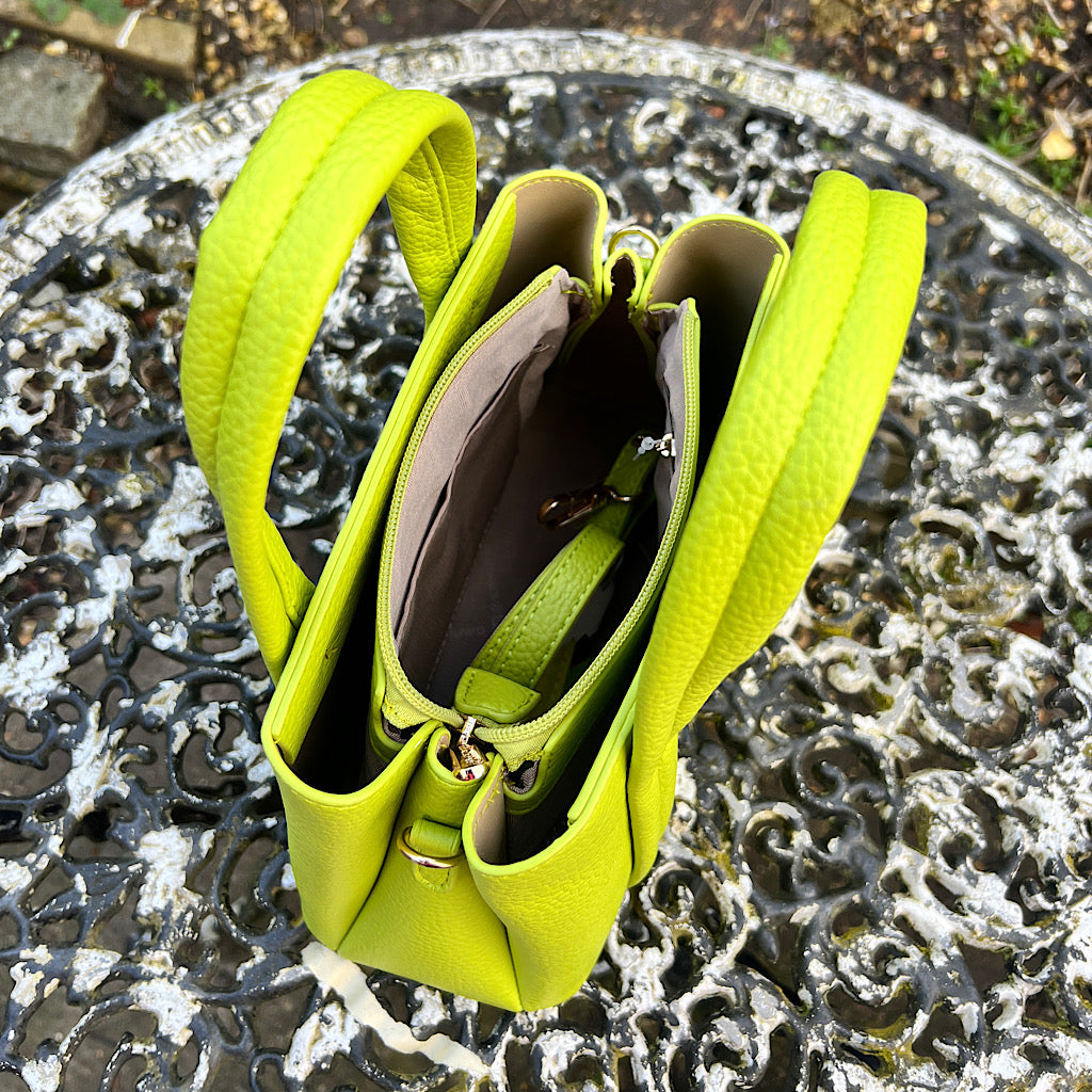 Lime Mini Marshmallow 'Amelia' Grab Bag – Bucks Leather